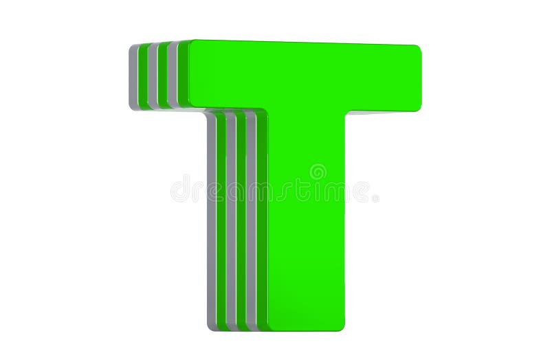 Green Letter T Stock Illustrations – 3,692 Green Letter T Stock ...