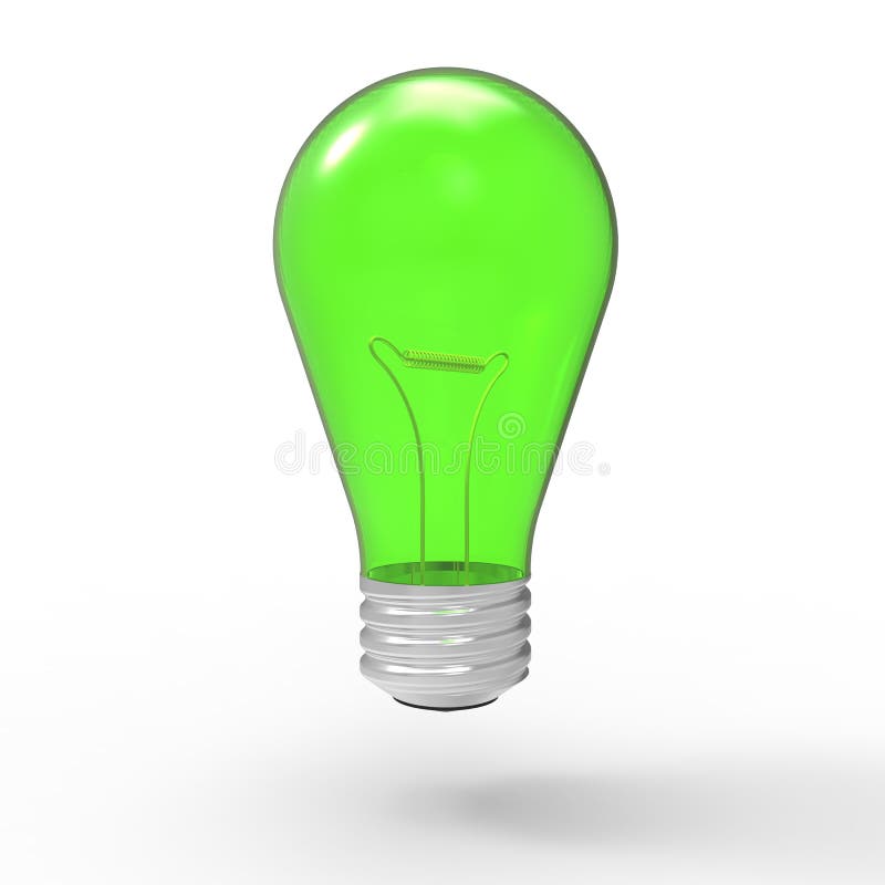 Colourful light bulbs stock vector. Illustration of glass - 7440264