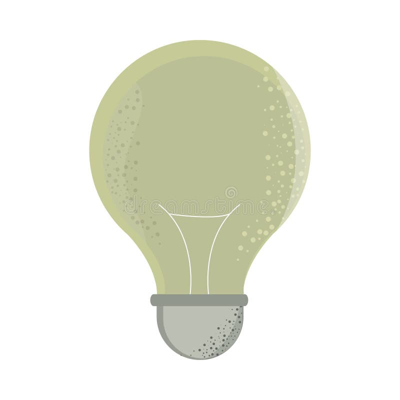 Green light bulb stock illustration. Illustration of isolated - 229696188