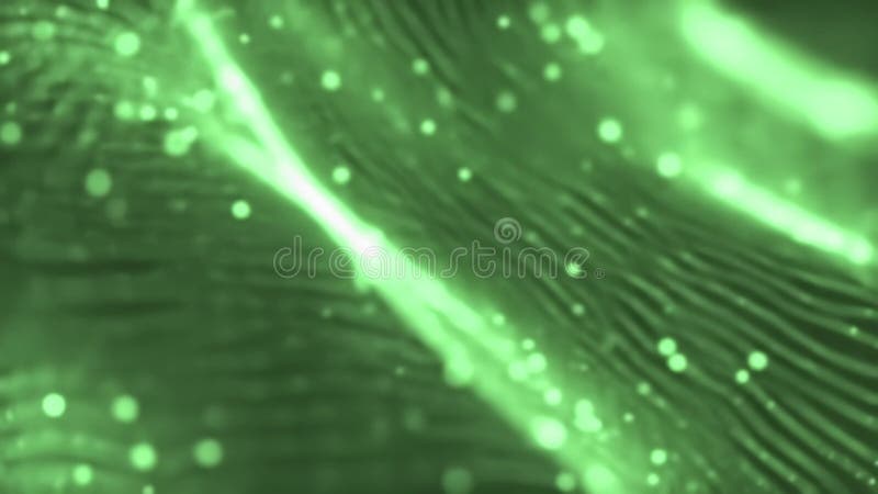 Green Light Effect Creates Captivating Visuals at Nighttime Event in ...