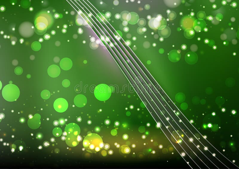 Green Light Element Background Vector Illustration Design Stock Vector ...