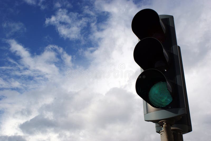 Green light, go. stock image. Image of stoplight, control - 60636621