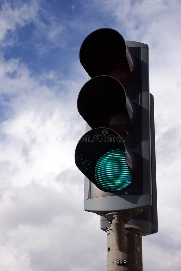 Green light, go. stock image. Image of stoplight, control - 60636621