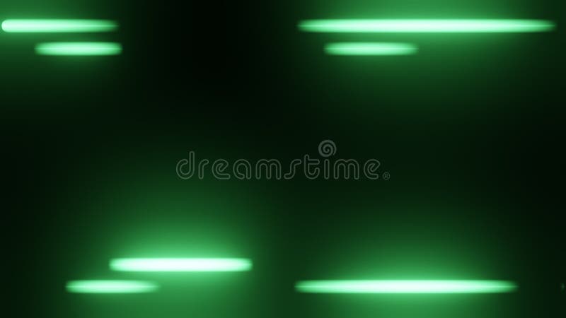Green Light Streaks, Bright Neon Rays, Transfer Data Network, Stage ...