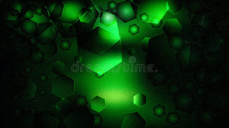 Green Light Technology Beautiful Elegant Illustration Graphic Art ...