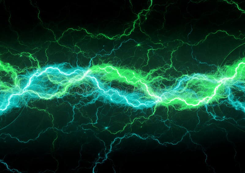 Lightning Abstract. Storms Abstracts Backgrounds Stock Illustration ...