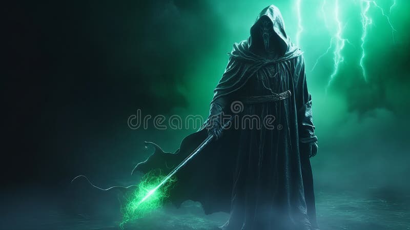 Necromancer Dark Stock Illustrations – 274 Necromancer Dark Stock ...