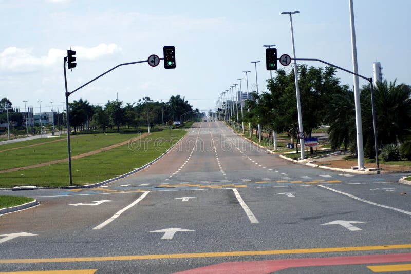 Green Lights Mean Go stock image. Image of lights, estrada - 1693719