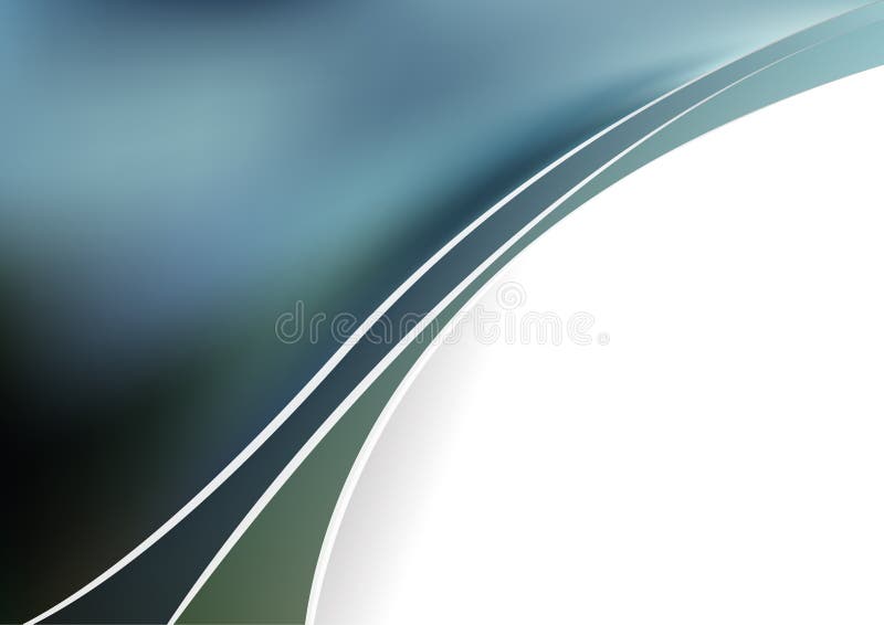 Green Line Artistic Background Vector Illustration Design Stock Vector ...