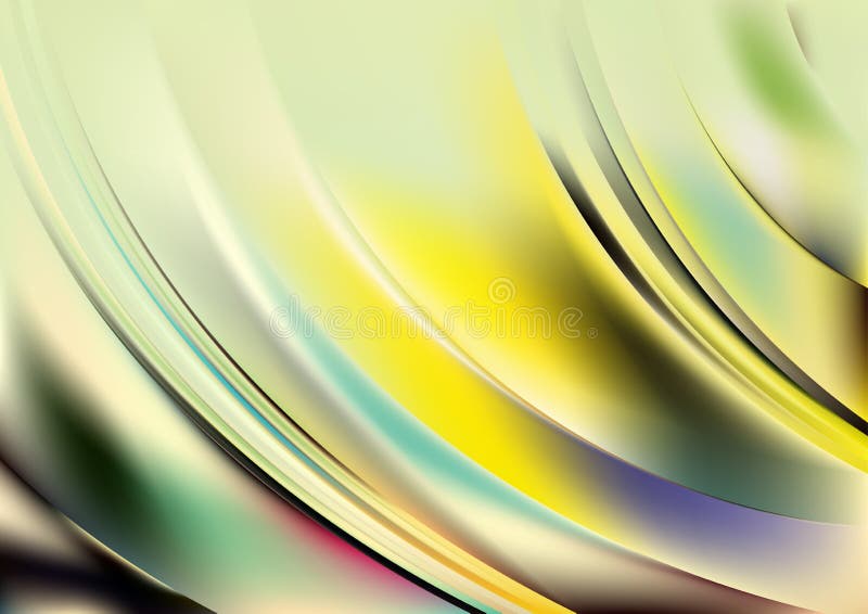 Green Line Decorative Background Vector Illustration Design Stock ...