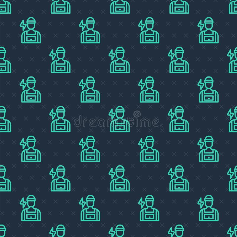 Electrician Pattern Stock Illustrations – 1,068 Electrician Pattern ...