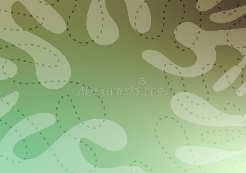 Green Line Minimal Decoration Curve Wave Pattern Background Stock ...