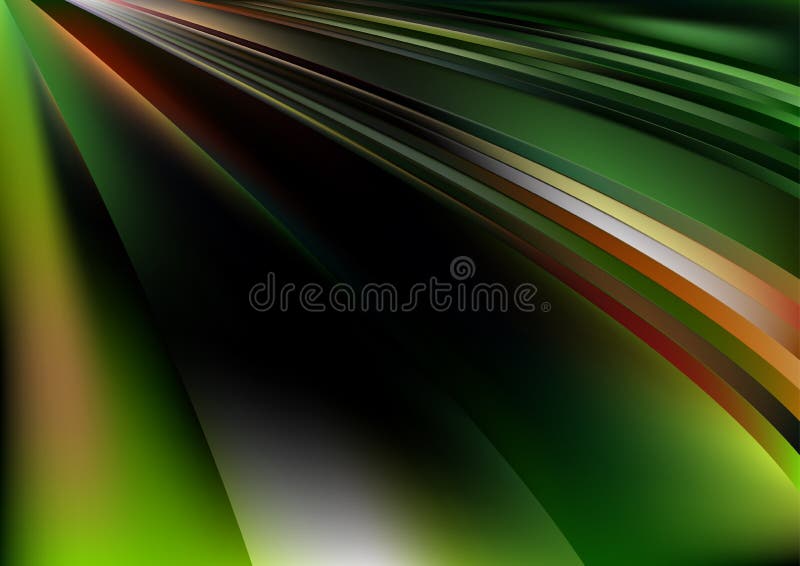 Green Line Smooth Background Vector Illustration Design Stock Vector ...