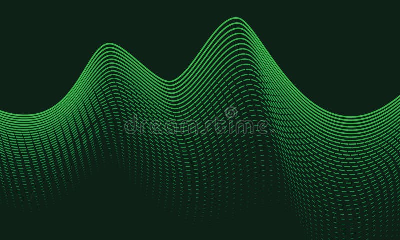 Green Line Waves Stock Illustrations – 35,160 Green Line Waves Stock ...