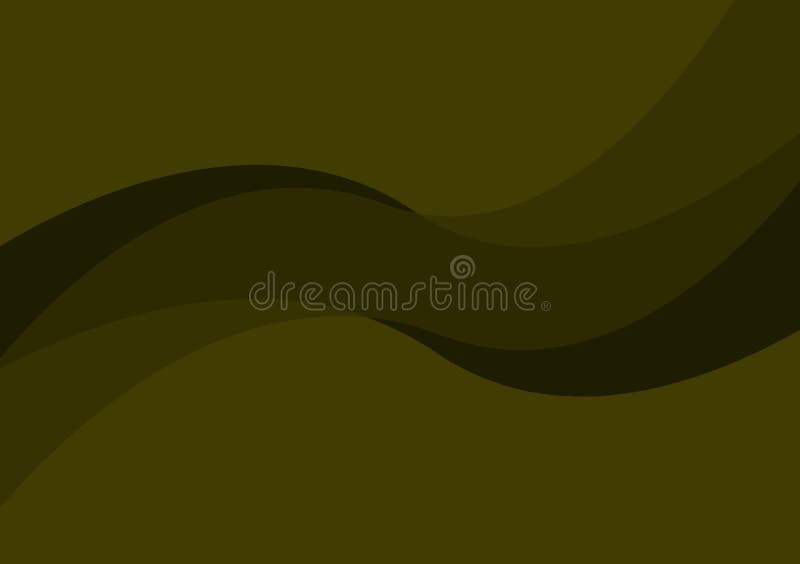 Green Linear Curved Shape Background Stock Illustration - Illustration ...