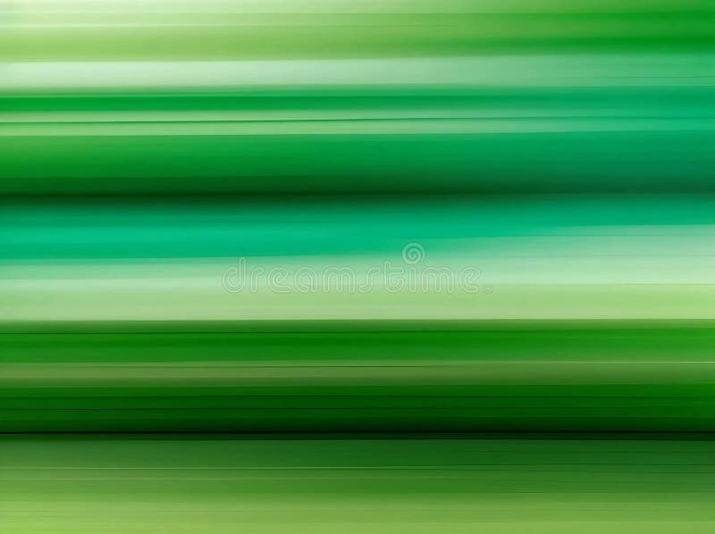 Abstract Background in Green Blurry Stripes. Generative AI. Stock ...