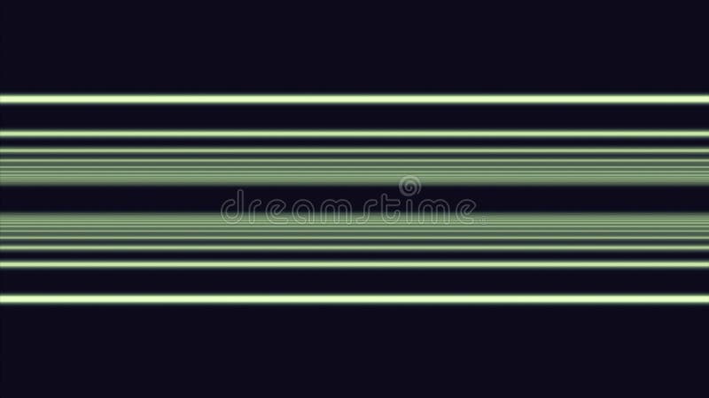 Green Lines Moving on Black Background. Cycled Animation Stock ...