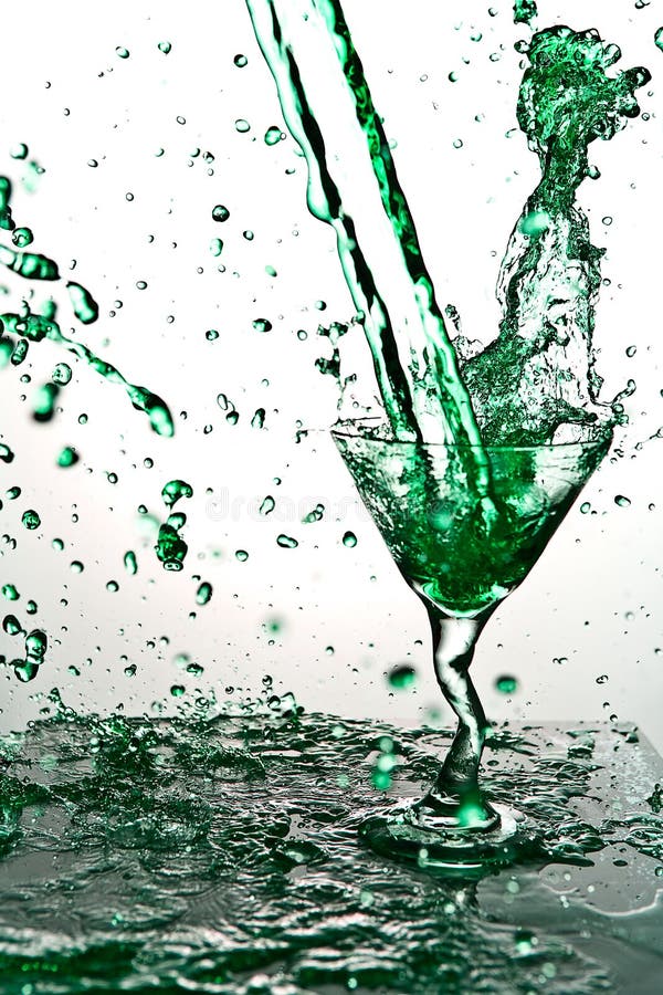 Alcohol splashing stock image. Image of fall, cold, beverage - 1830913