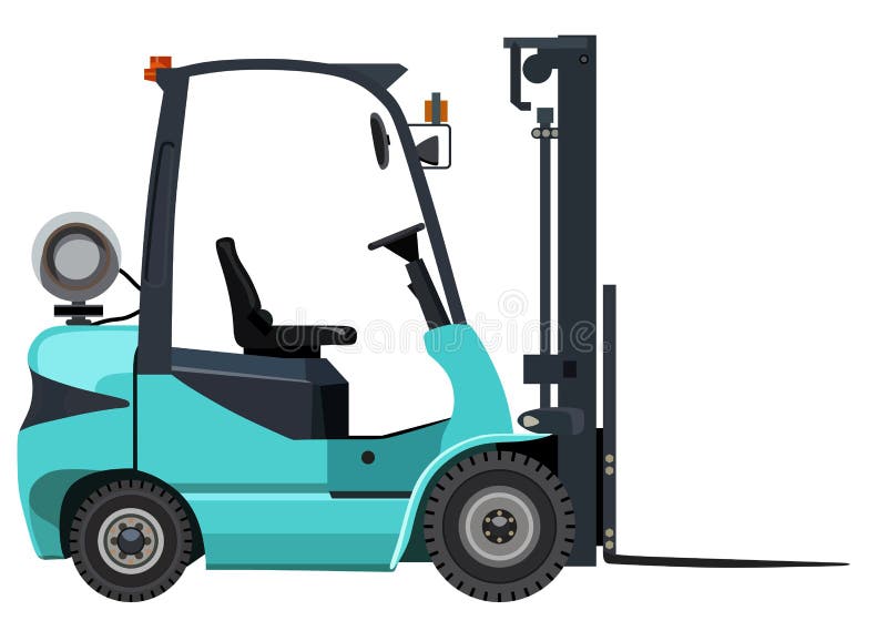 Loader stock vector. Illustration of construction, business - 53077663