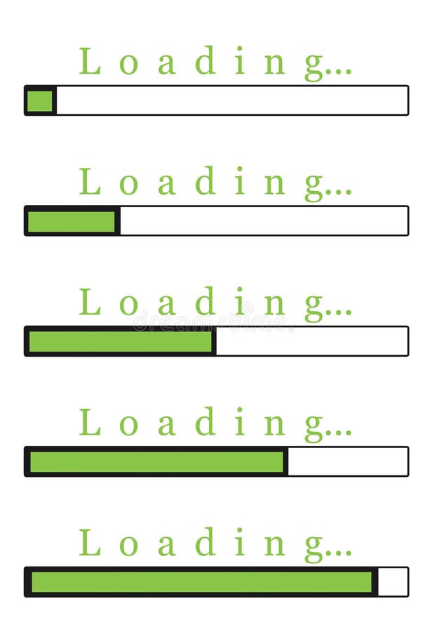 Green Loading Icon Isolated Seamless Pattern on White Background ... Green Loading Icon Isolated Seamless Pattern on White Background ...