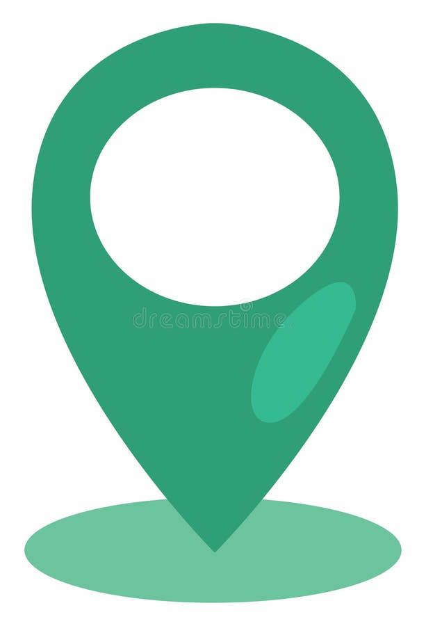 Green Location Icon Lines Landing Page, Triangles and Particle Style ...