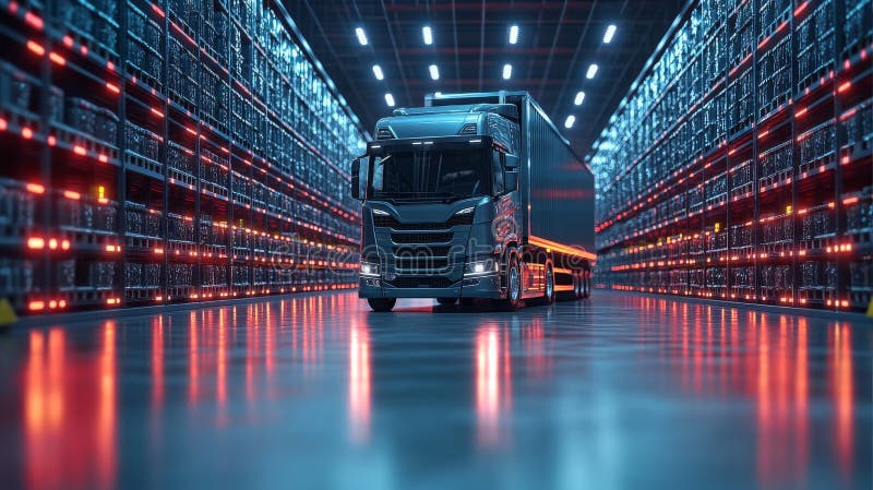 A Green Logistics Hub with Advanced Robotic Systems for Efficient Truck ...