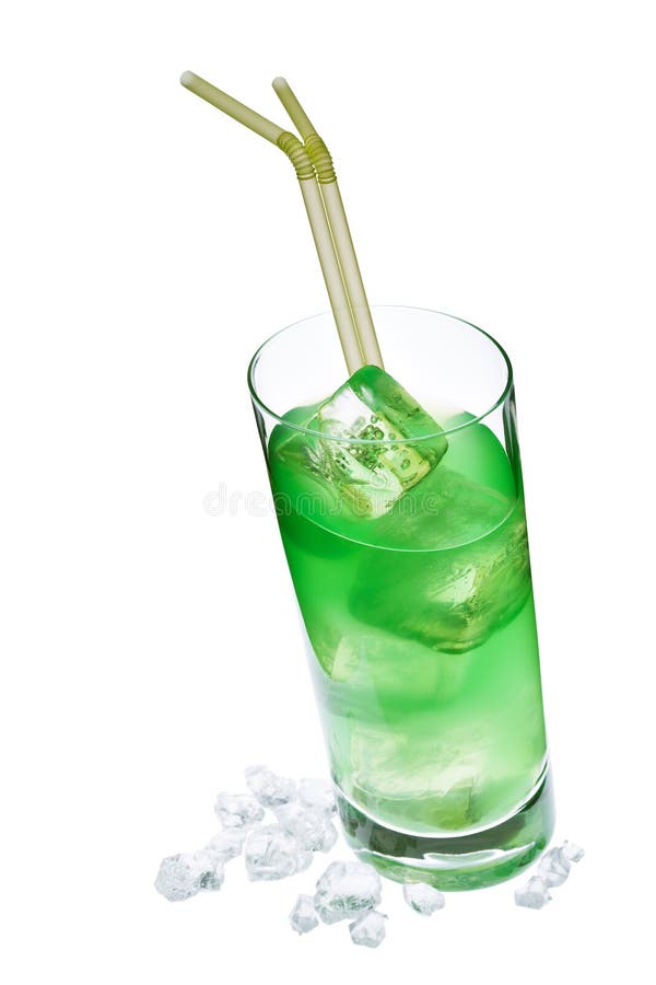 Green Longdrink Slanted Glass Stock Photos - Free & Royalty-Free Stock ...