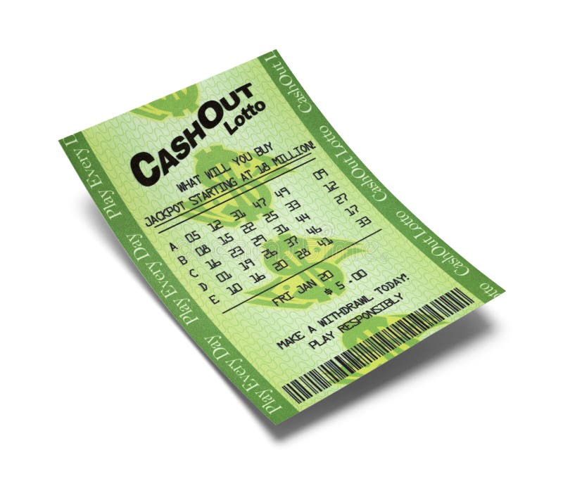 Green Lotto Ticket stock photo. Image of dollar, play - 84009238