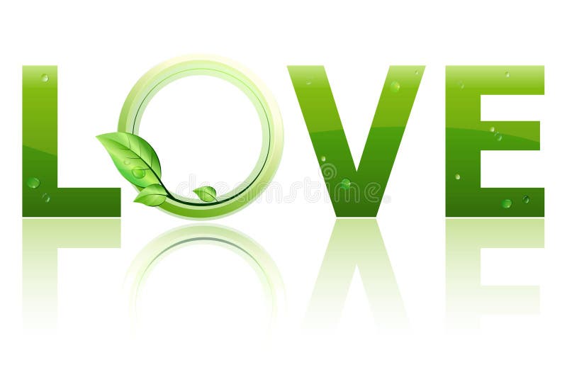 Green Love Picture. Image: 15648439