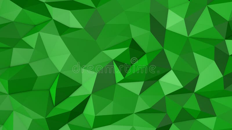 Green Low Poly Background. Background for Text Stock Illustration ...