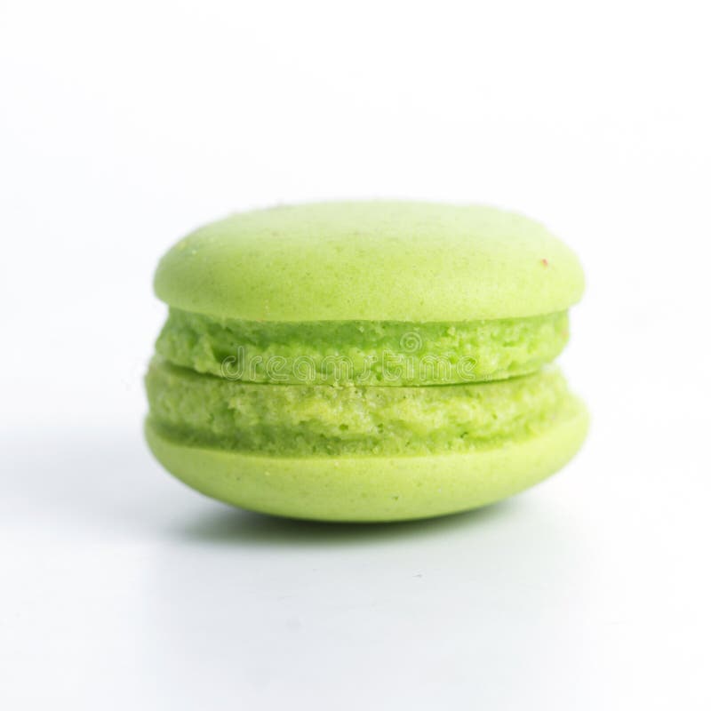 Green Tea, Macaroon, Different Cakes. Fresh Breakfast Table. Top View. Concept of Business or ...