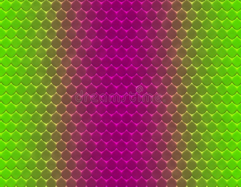 Green and Magenta Gradient Snake Skin Pattern, Sharp Scale Stock ...