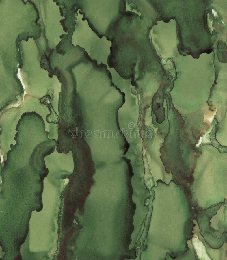 Green Magic Background. Inked Printable Texture. Stock Illustration ...