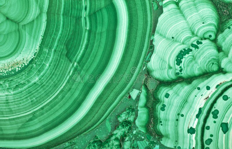 Green Malachite Beautiful Texture Macro Stock Photo - Image of copper ...
