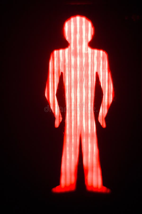 Green Man Go Pedestrian Traffic Light Stock Image - Image of stopping ...