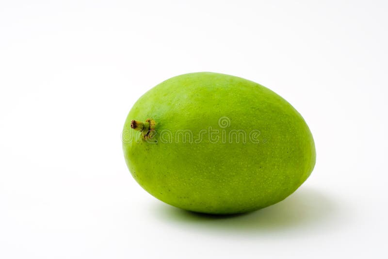 Green Mango Whole stock image. Image of sour, isolated - 8264945