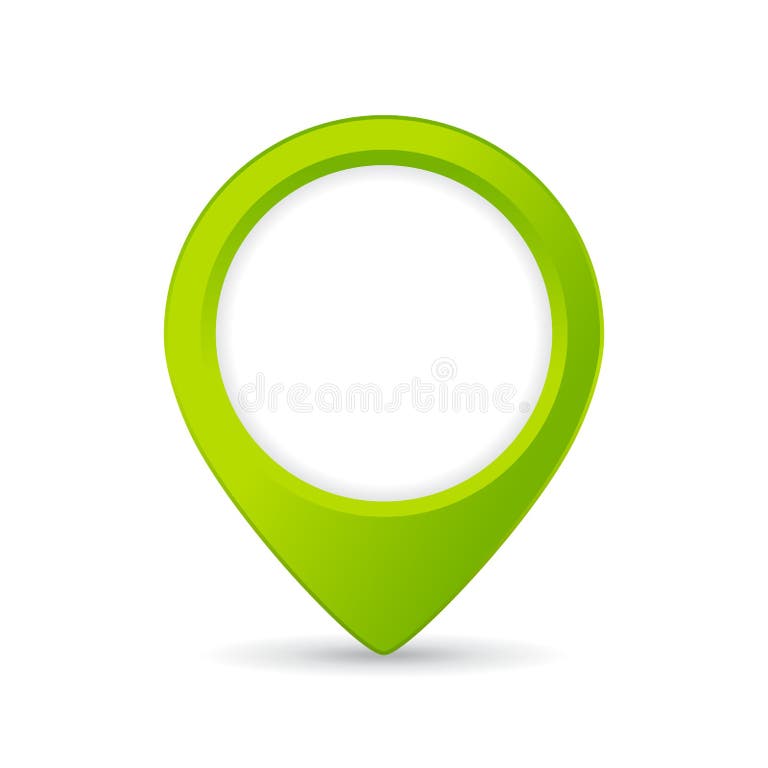 Green map location icon stock vector. Illustration of marker - 107703768