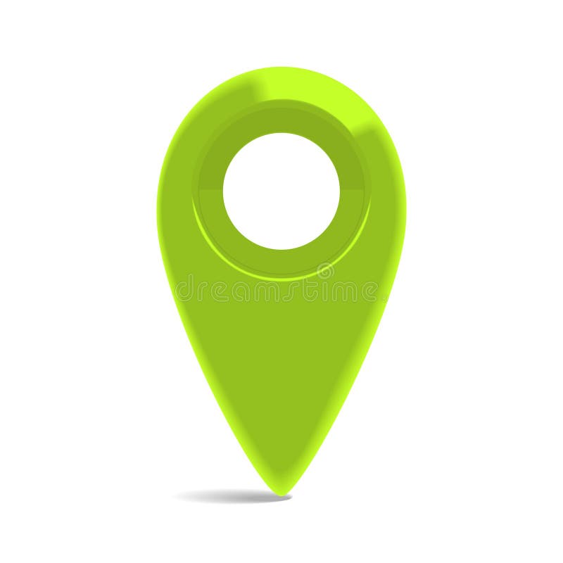 Green Location icon stock vector. Illustration of travel - 118971027