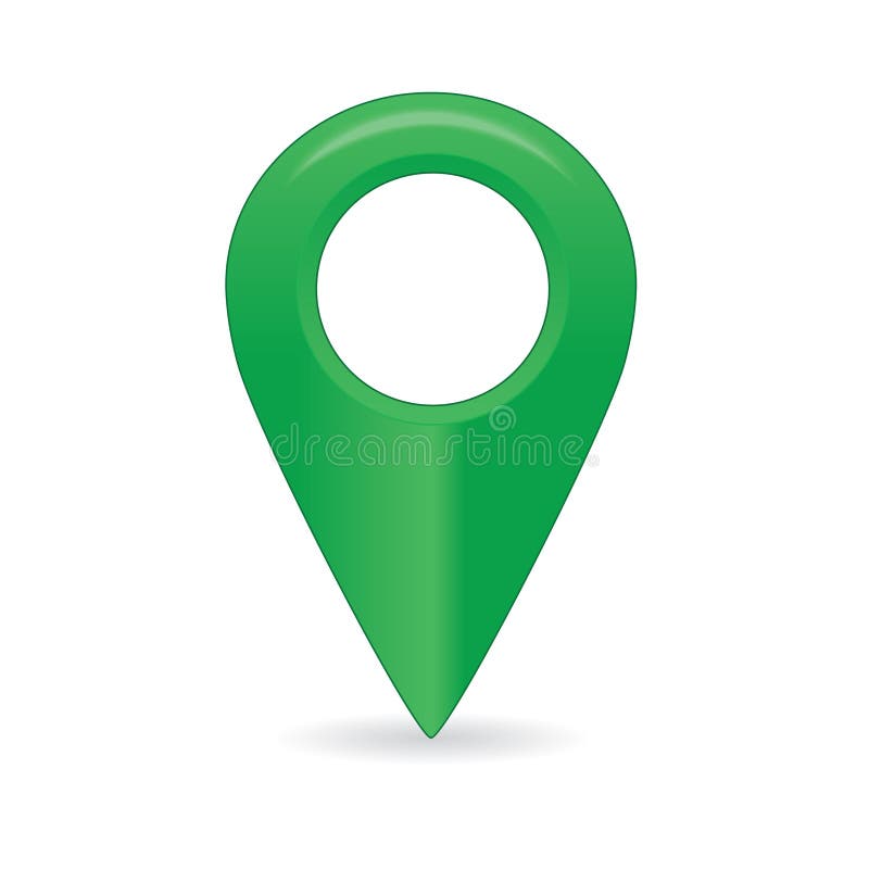 Green Location icon stock vector. Illustration of travel - 118971027