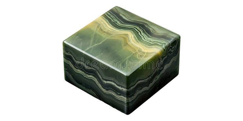 Stone Block with Green Vines Isolated on Transparent Background Stock ...