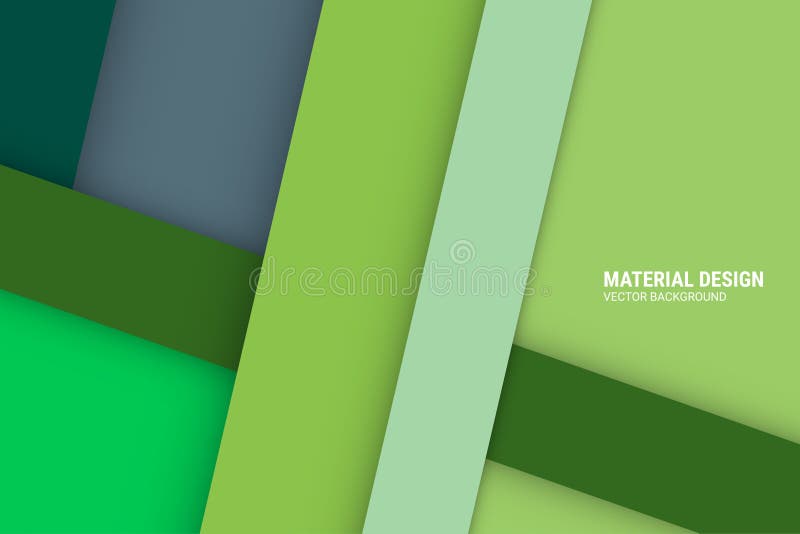 Green Material Design Background Stock Vector - Illustration of paper ...