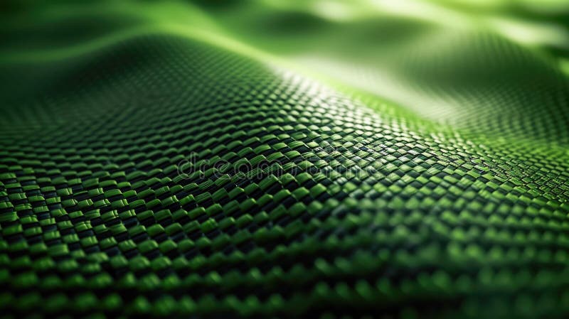 Green Material Texture. Abstract Cloth Material Background. Cotton ...