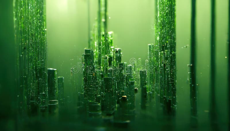 Matrix Background Style. Computer Virus and Hacker Screen Wallpaper ...