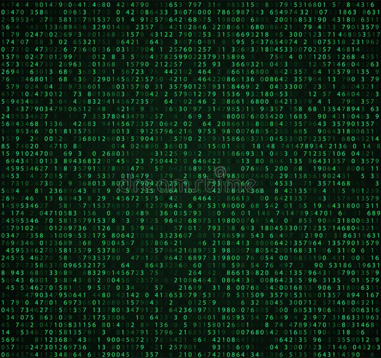 Green Falling Matrix Code Stock Illustrations – 1,044 Green Falling ...