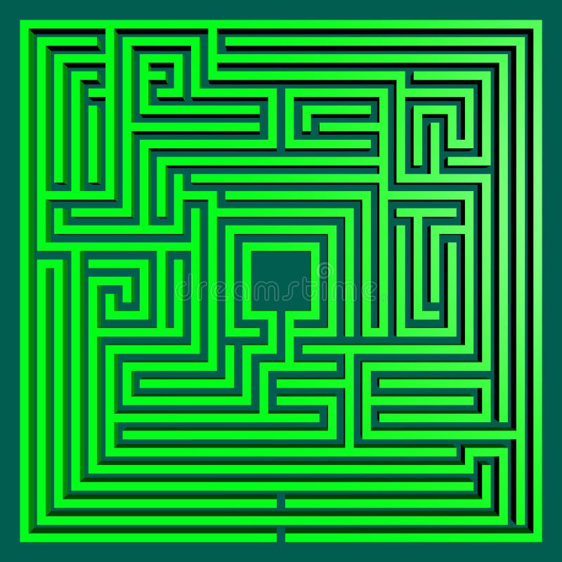 Maze Square Stock Illustrations – 11,207 Maze Square Stock ...