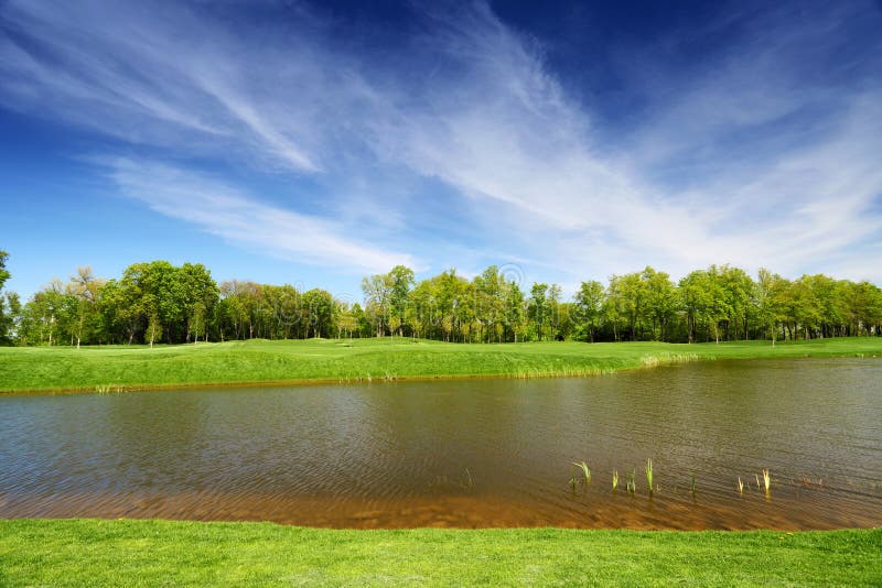 Calm river stock photo. Image of sunset, relaxation, enjoyment - 96943292