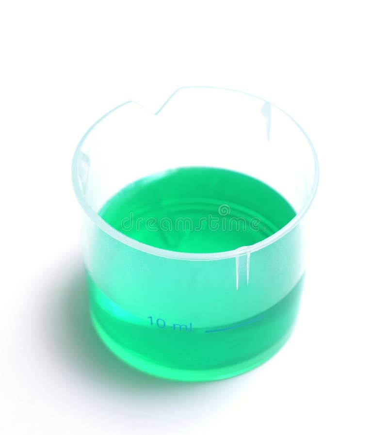Green Medical Liquid Isolate Stock Photo - Image of green, tube: 104182952