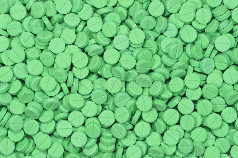 Green medical tablets stock photo. Image of medicine - 64145166