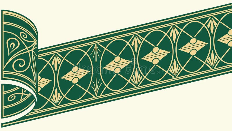 Scrolled Dividers Stock Illustrations – 2 Scrolled Dividers Stock ...