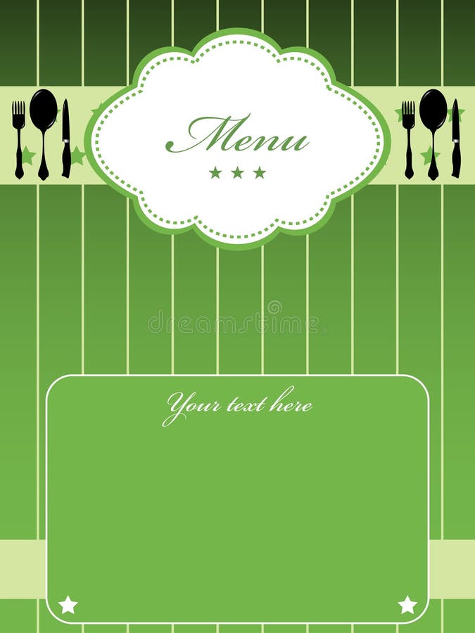 Modern Restaurant Menu Design Template Layout Stock Vector ... Modern Restaurant Menu Design Template Layout Stock Vector ...